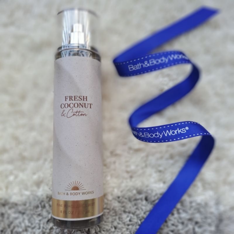 Original Bath and Body Works USA Fresh Coconut & Cotton Fine Fragrance ...