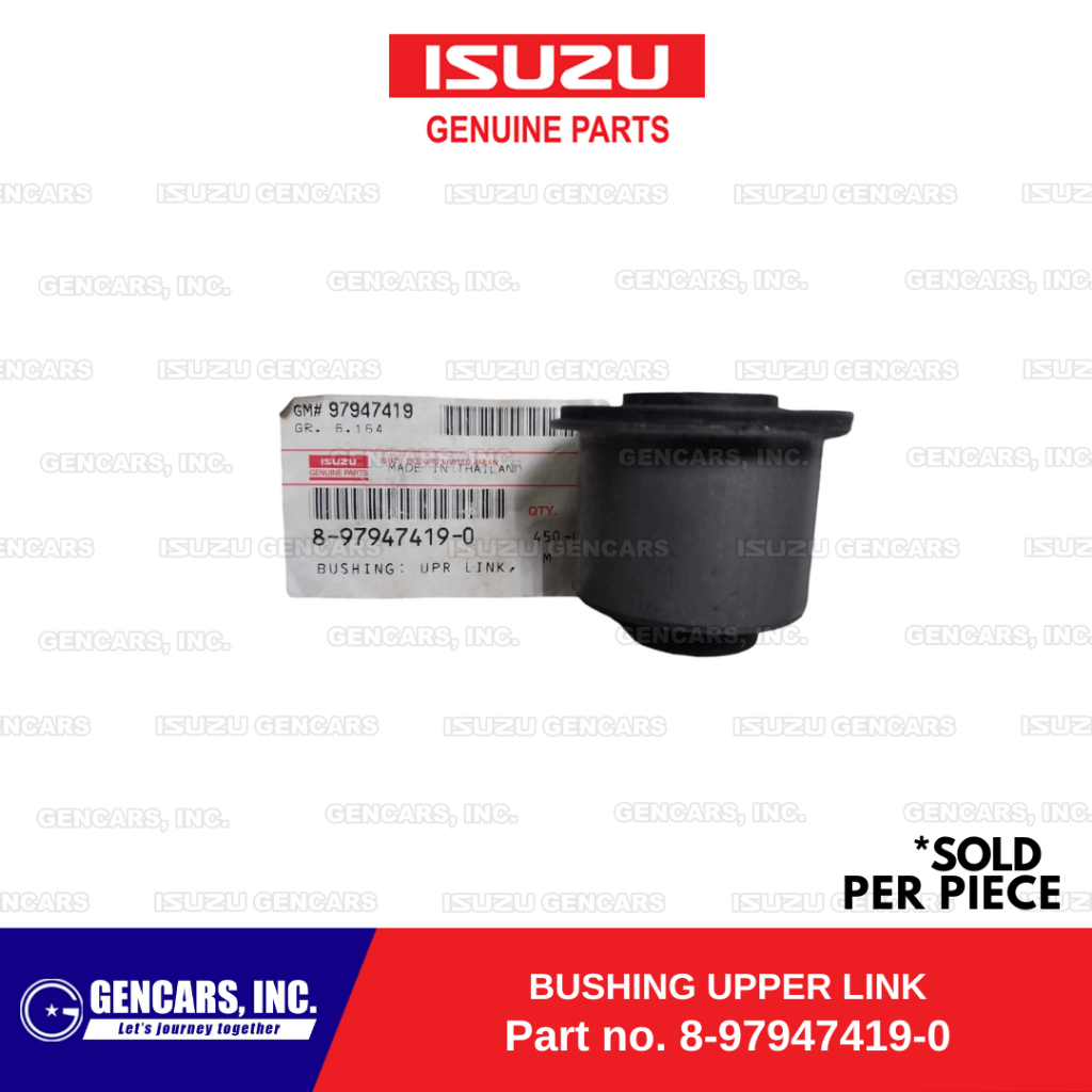 Isuzu Bushing Upper Link for Dmax 2015-2019 (8979474190) (Genuine Parts ...