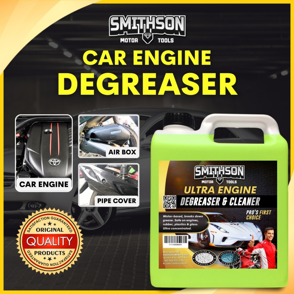Smithson Engine Degreaser and Cleaner 1 Liter for Cars and Motors Fast ...