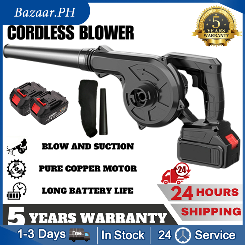 Cordless Air Blower 998VF Blowing Suction 2 in 1 Portable Vacuum ...