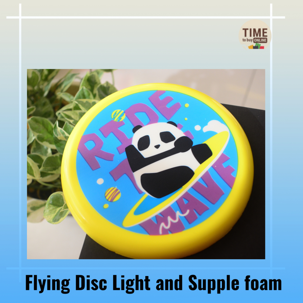 Flying Disc - Panda Bear (Light and Supple foam) | Shopee Philippines