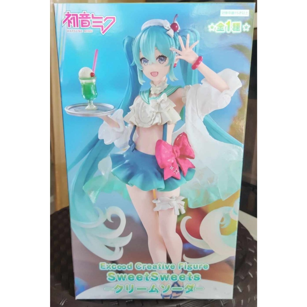 Hatsune Miku SweetSweets Series Melon Soda Float figure | Shopee ...