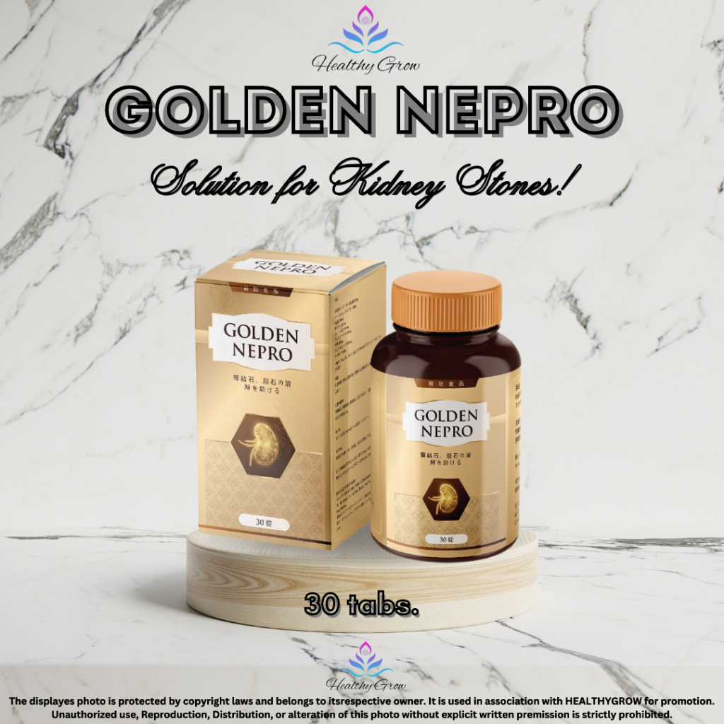 GOLDEN NEPRO | 1Bottle 30Capsules | Kidney Support, Gallstone Kidney ...