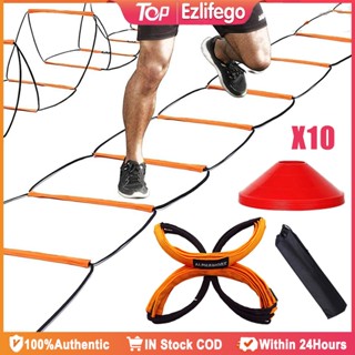 Foldable Agility Ladder And Cones Agility Training Ladder Speed ...