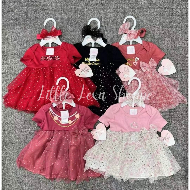 Baby Girl OOTD Princess Dress Set | Shopee Philippines