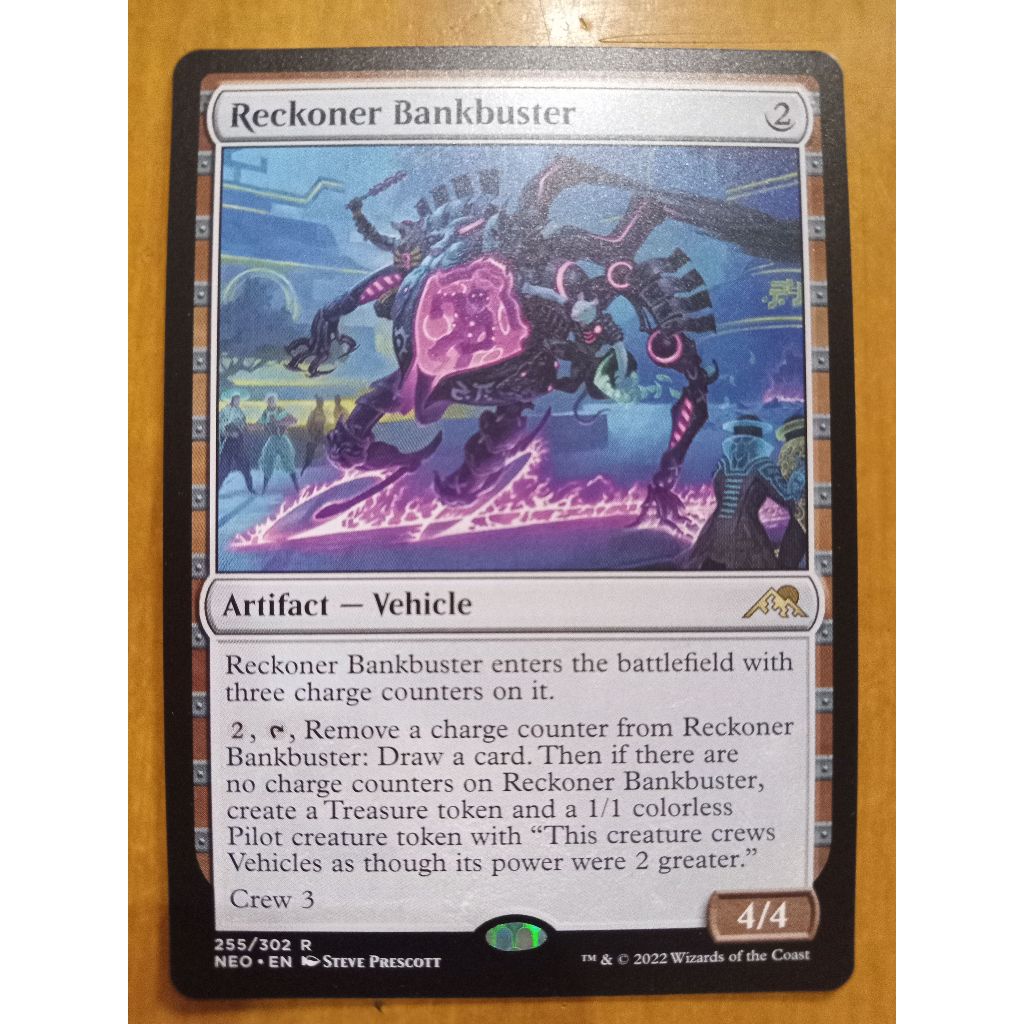 MTG Reckoner Bankbuster Rare Kamigawa: Neon Dynasty NEO Magic: the ...