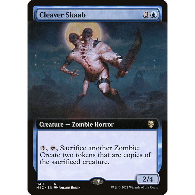 Cleaver Skaab - (Extended Art) Innistrad: Midnight Hunt Commander ...