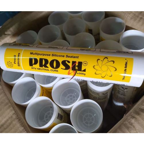 (per BOX) Prosil Multi-Purpose Silicone Sealant 300g - clear, grey ...