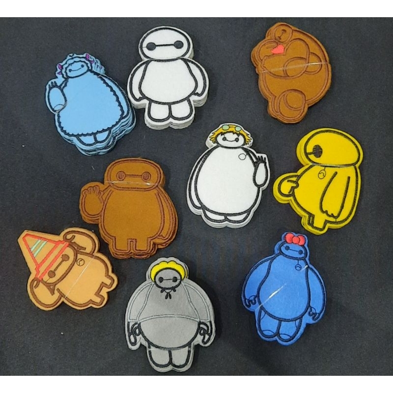 DIY BAYMAX Patches iron on (Per Piece) | Shopee Philippines