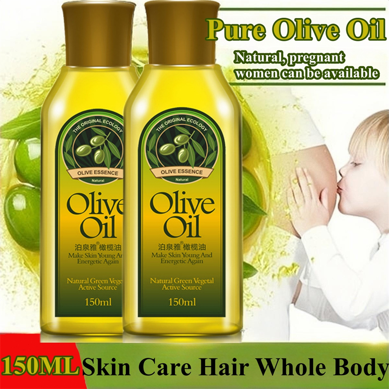 150ML Pure Olive Oil Facial Moisturizing Skin Care Eessential Skin and ...