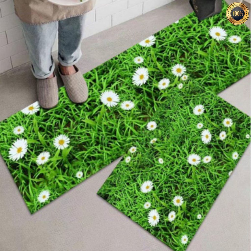 Life store 2in1 Kitchen Non-Slip Soft Super Absorbent Kitchen Mat ...