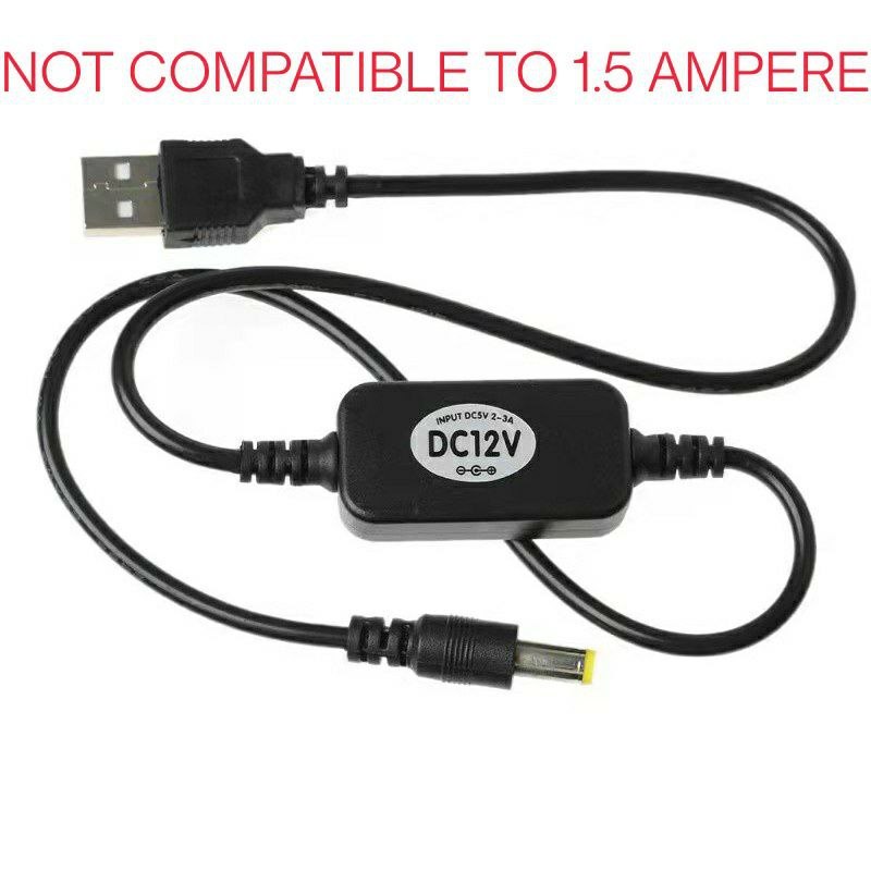 PLDT Home Converge Fibr WiFi Router to Power bank USB Cable Booster DC ...