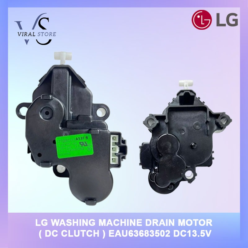 LG WASHING MACHINE DRAIN MOTOR ( DC CLUTCH ) EAU63683502 DC13.5V ...