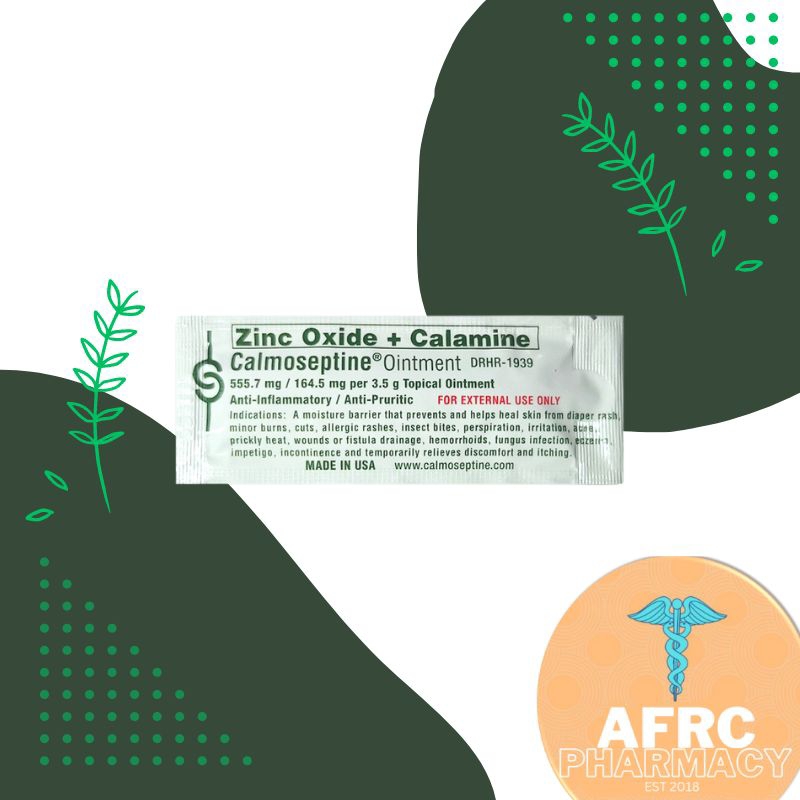 Calmoseptine Ointment 3.5g Saphclamine Ointment | Shopee Philippines
