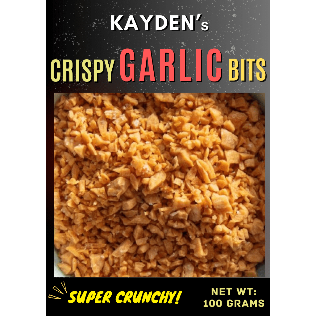 Garlic Bits - Crispy / Super Crunchy Toppings - 100 grams | Shopee ...
