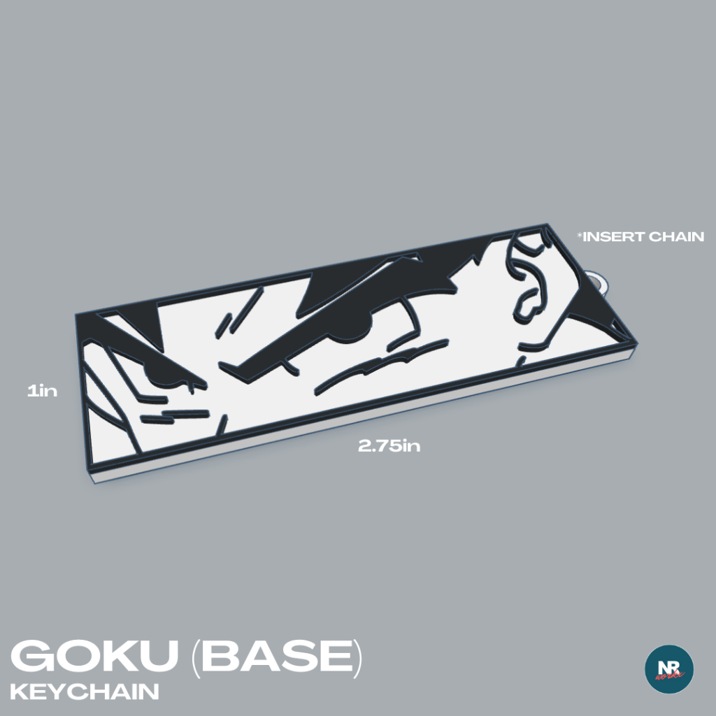 Goku (Base) Dragonball Anime 3DP Keychain | Shopee Philippines