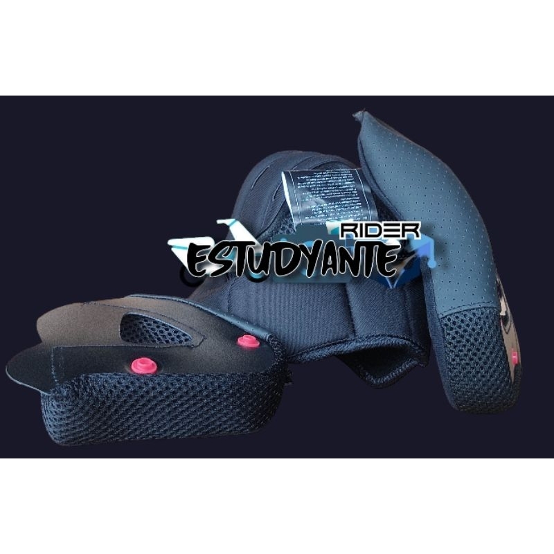 Angkas Helmet Padding Version 3 Dual Visor MTM Helmet | Shopee Philippines