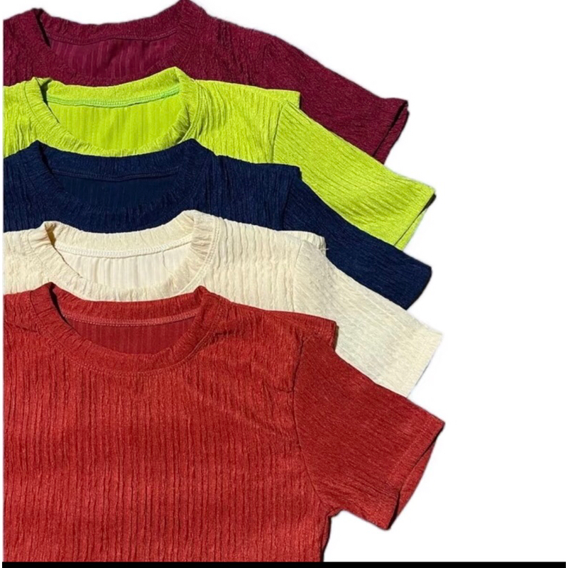 Bark Crepe Basic Tops for Womens Comfortable and Effortlessly Chic Wear ...