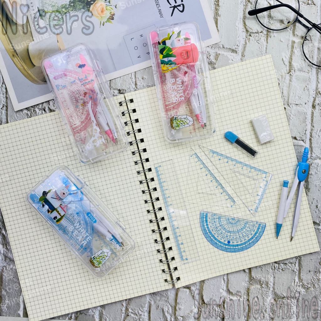 7in1 Metal Compass Set Compass DrawingTools supplies #9008 | Shopee ...