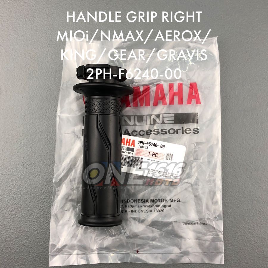 YAMAHA GENUINE HANDLE GRIP RIGHT 2PH-F6240-00 FOR MIO I125/NMAX/AEROX ...