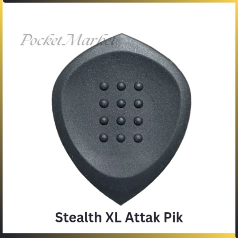 Acoustic Attak Pik Stealth XL per Pc Guitar Pick | Shopee Philippines
