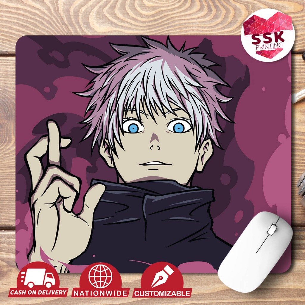 Gojo Mousepads | Jujutsu Kaisen | 5mm | Shopee Philippines