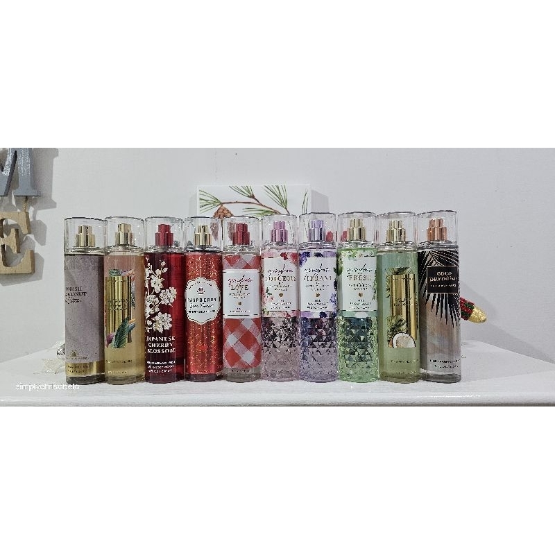 Bath & Body Works Fine Fragrance Mist 8 Fl Oz / 236 ml | Shopee Philippines