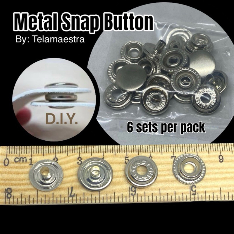 SNAP Metal Snap Tool Set | Die Punch Tool Snap Fasteners button press ...