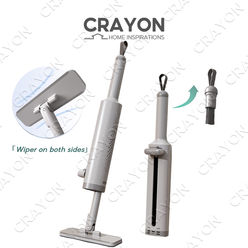 3 in 1 Mini Mop Portable Lazy Mop Hand-free Flat Mop Self-Squeeze Mop ...