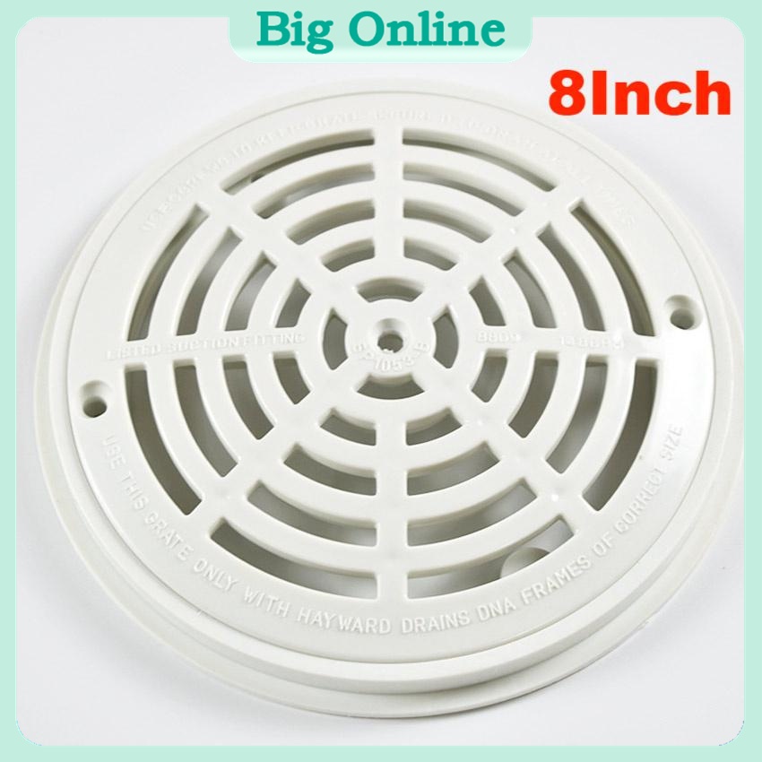 8Inch Swimming Pool Main Drain Cover Water Filter Cap Main Drainage ...