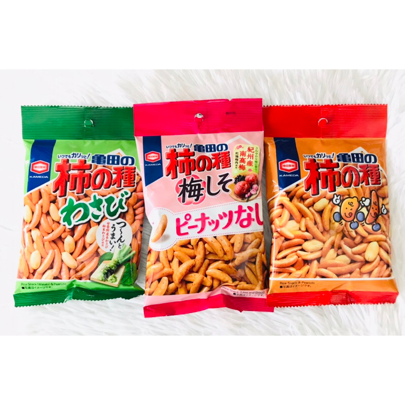 Kameda Tsumami Japan Rice Snack with Peanut 60g/From Japan | Shopee ...