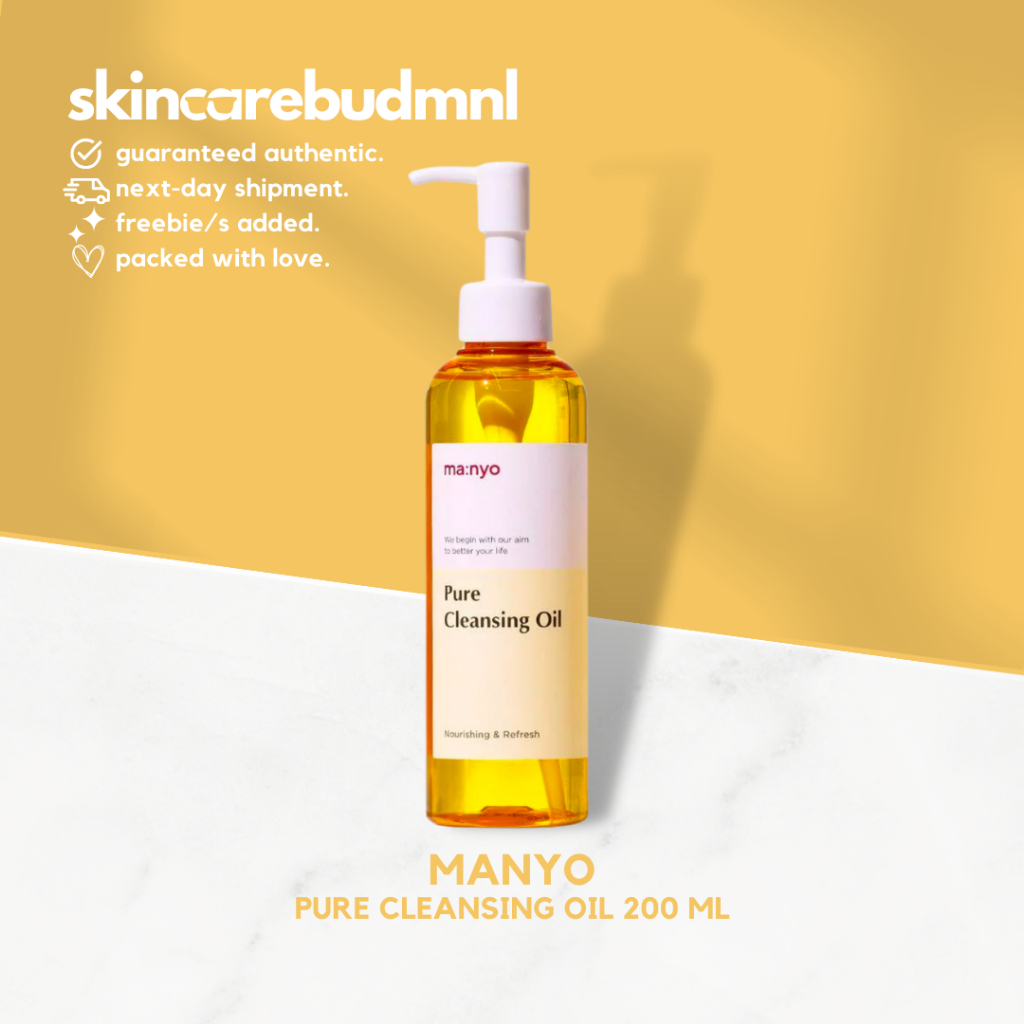 Manyo Pure Cleansing Oil 200ml by skincarebudmnl | Shopee Philippines