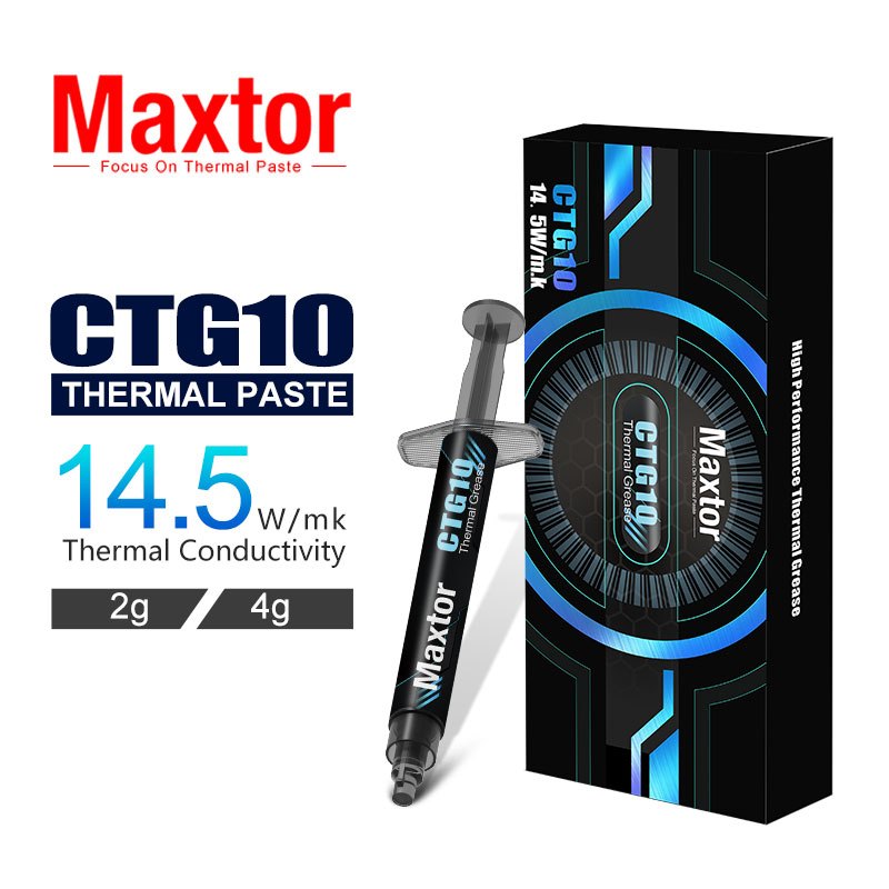 Maxtor 14.5W/mk CTG10 CPU Thermal Paste High Performance Thermal Grease ...