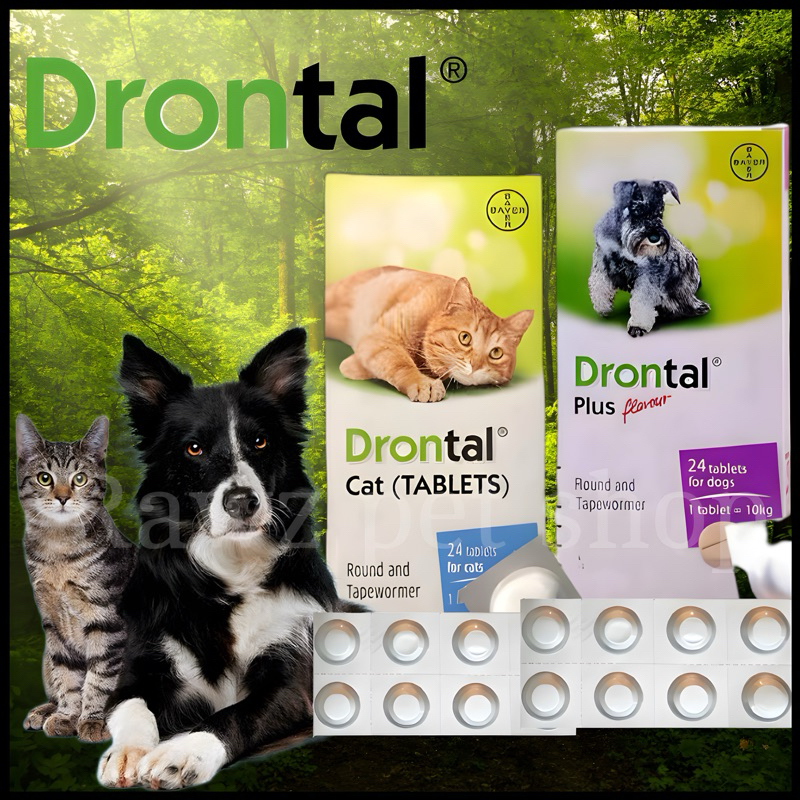 Drontal For Dogs & Cats (1 tablet). | Shopee Philippines
