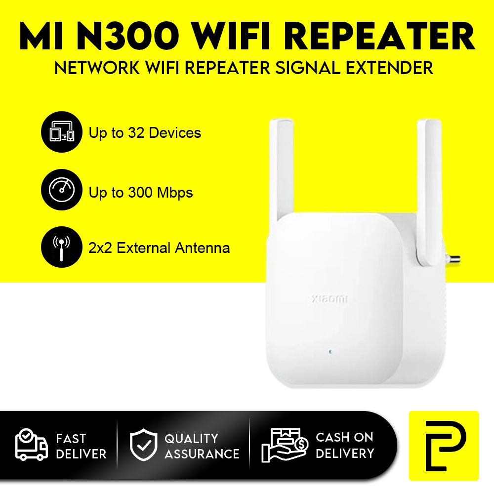 Xiaomi Mi WiFi Repeater Pro 2.4G 300Mbps Network Router Extender ...