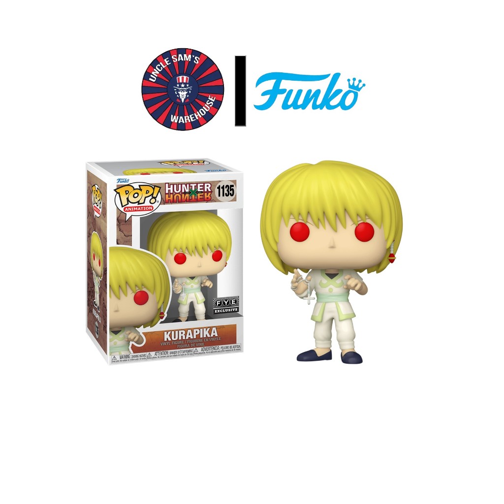Funko Pop! Animation: Hunter X Hunter Kurapika (Scarlet Eyes With Chain ...