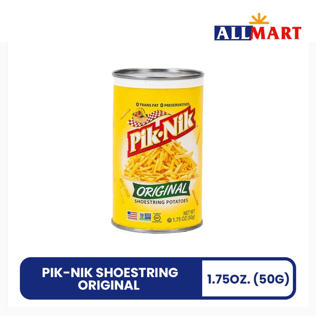 Pik-Nik Shoestring Original 1.75oz. (50g) | Shopee Philippines