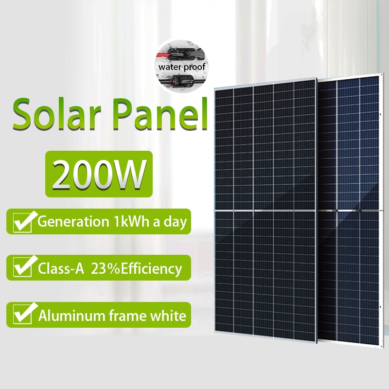 200 Watts Solar Panel Full Power Monocrystalline Silicon Solar Panel | Shopee Philippines