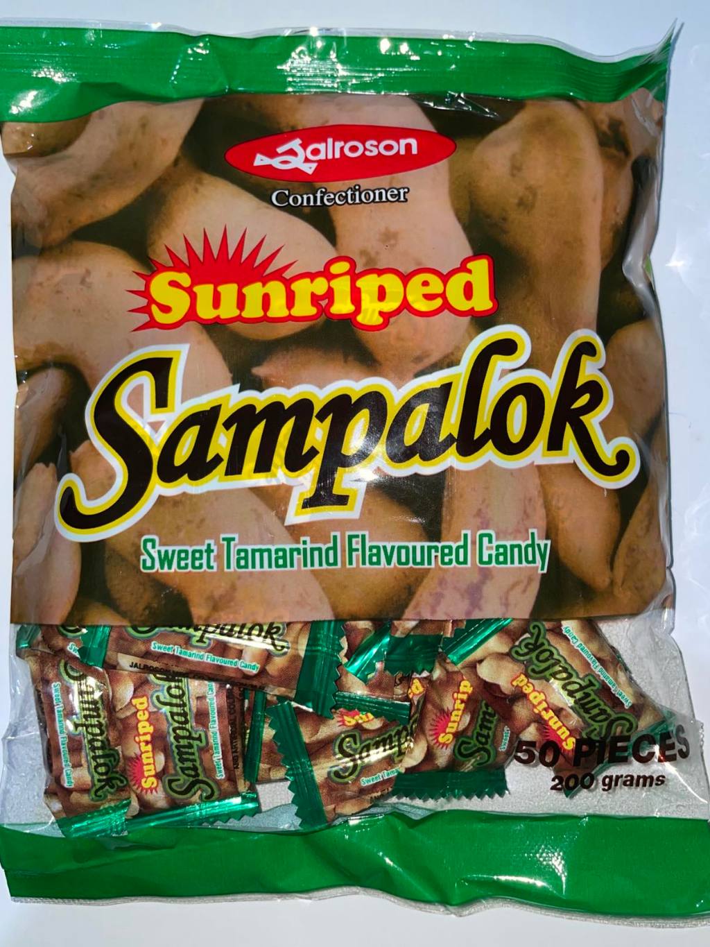 Sunriped or WL Sweet Dart Tamarind or Sampalok Candy , 50 pieces per ...