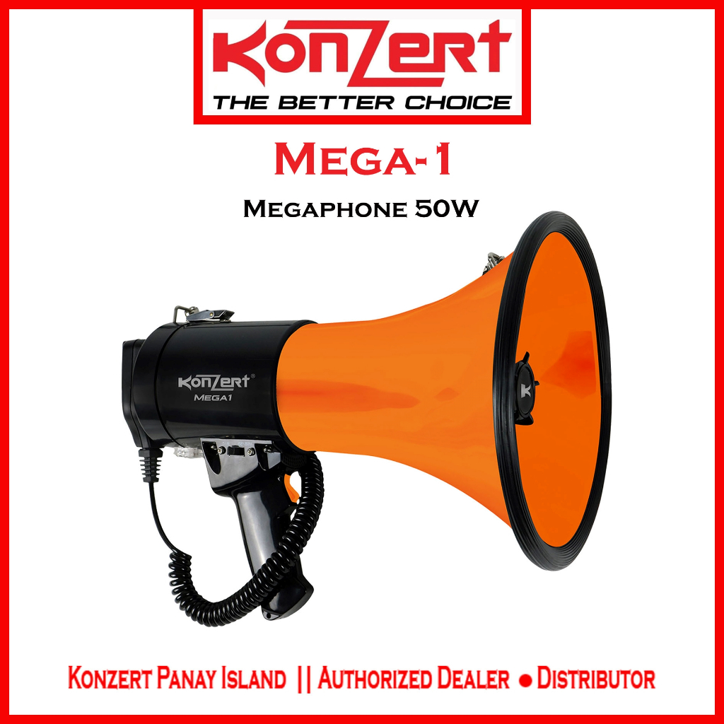 Konzert MEGA1 Megaphone 50W | Shopee Philippines