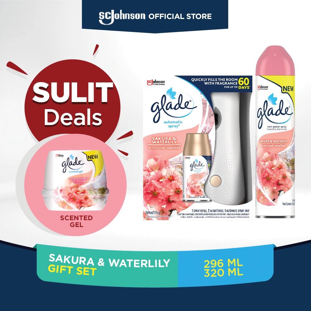 Glade Sakura and Waterlily Gift Set | Shopee Philippines
