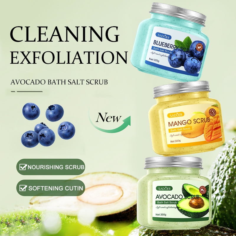 Scrub salt body scrub fruity bath salt exfoliating chicken skin ...