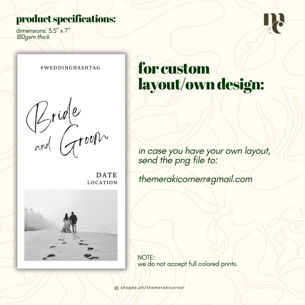 Wedding Angpao / Ampao / Money Envelope / Personalized | Shopee Philippines