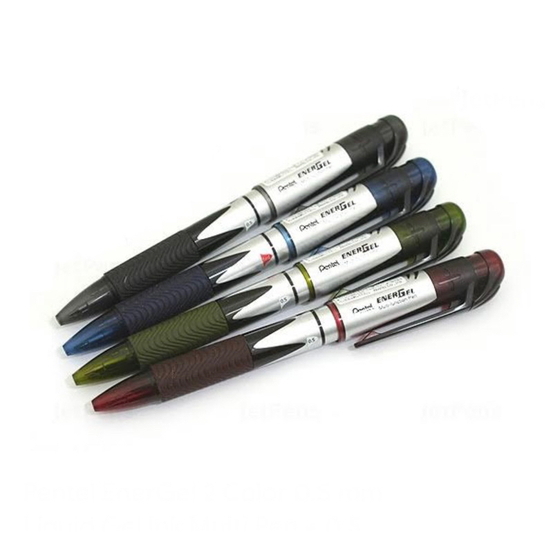 Pentel Energel Liquid Gel Ink Multi-Function Pen with Mechanical Pencil ...