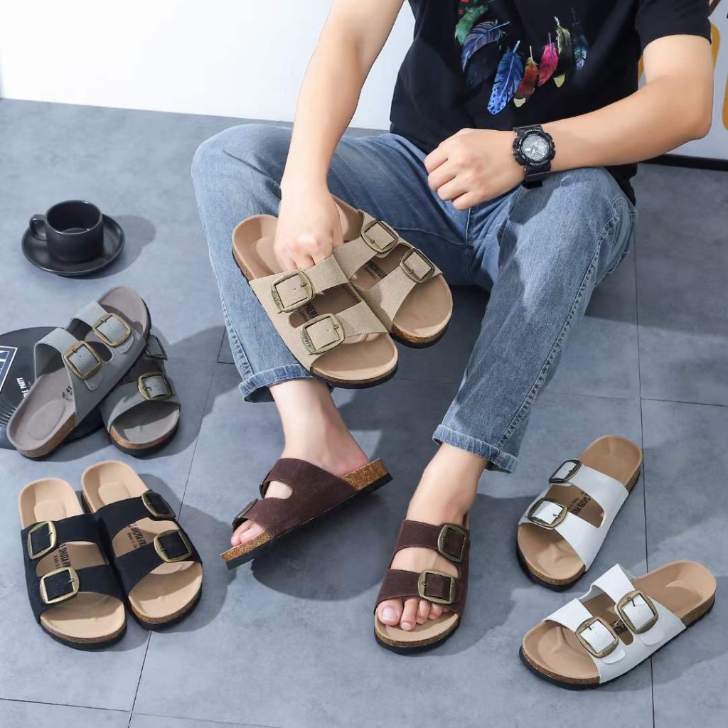 SHUTA (LJ903) Men's Sandals Stylish and Minimalist for Indoor/Outdoor ...