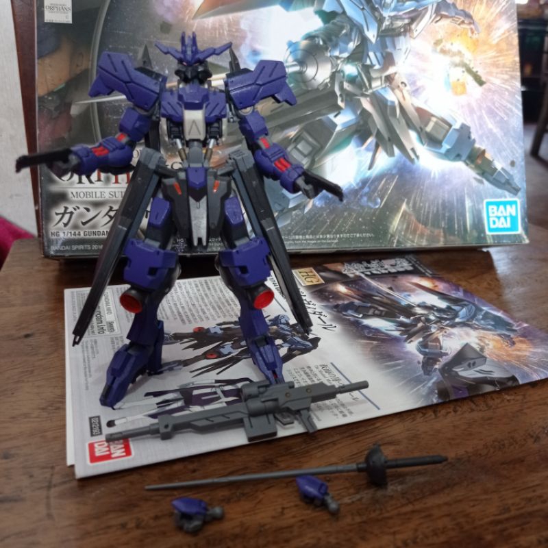 Pre loved Bandai High Grade HG 1/144 Vidar Gundam mecha robot model kit ...