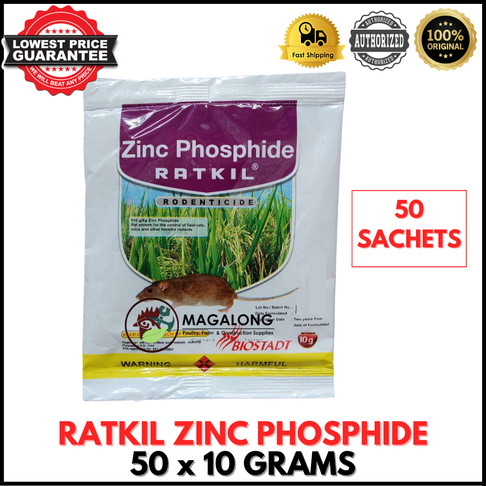 RATKIL (ZINC PHOSPHIDE) - RAT POISON RAT KILLER RACUMIN RAT BAIT RATX ...