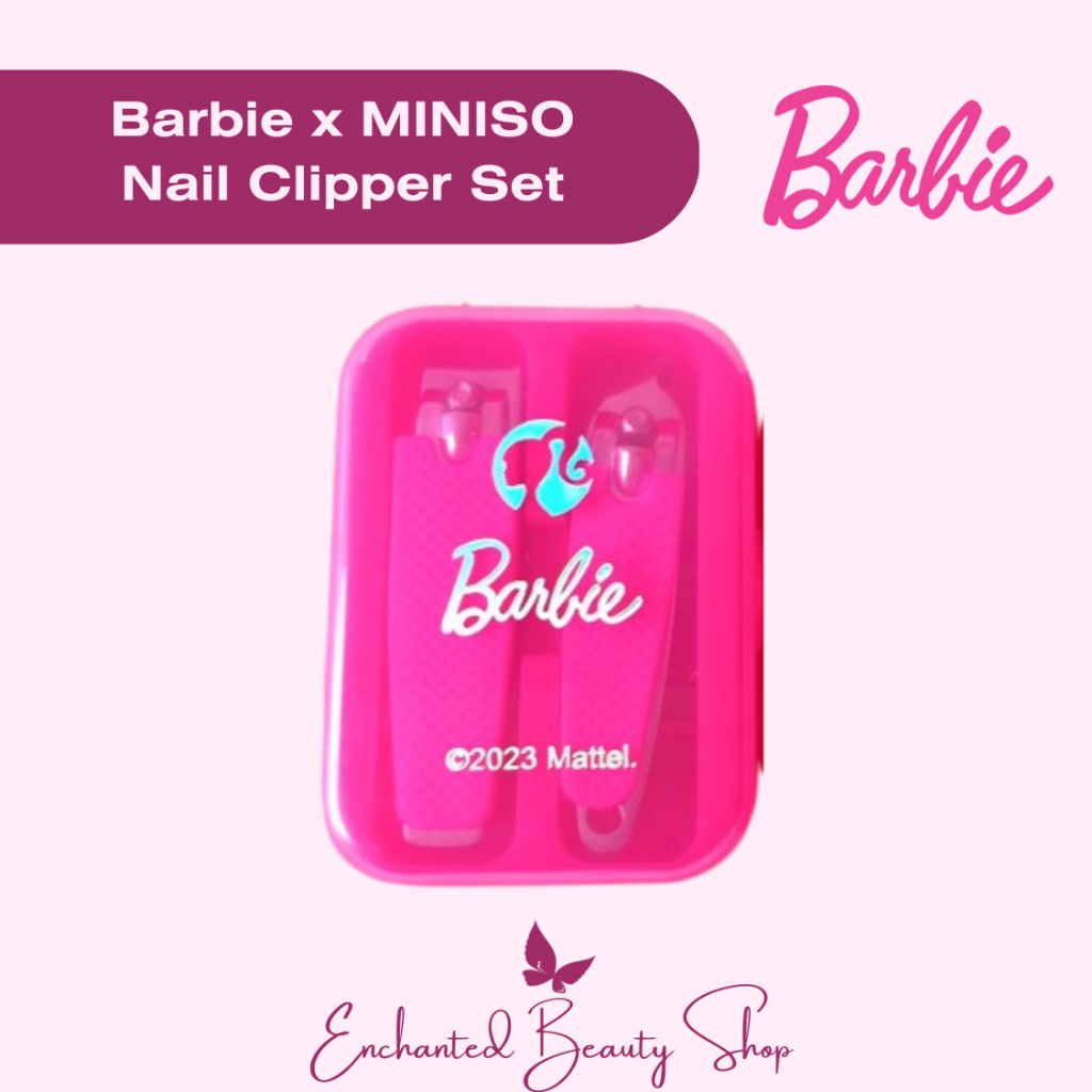 Barbie x MINISO Nail Clipper Set | Shopee Philippines