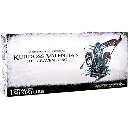 Kurdoss Valentian, The Craven King / Warhammer Age of Sigmar / AOS / DND / TRPG / PF2e ...