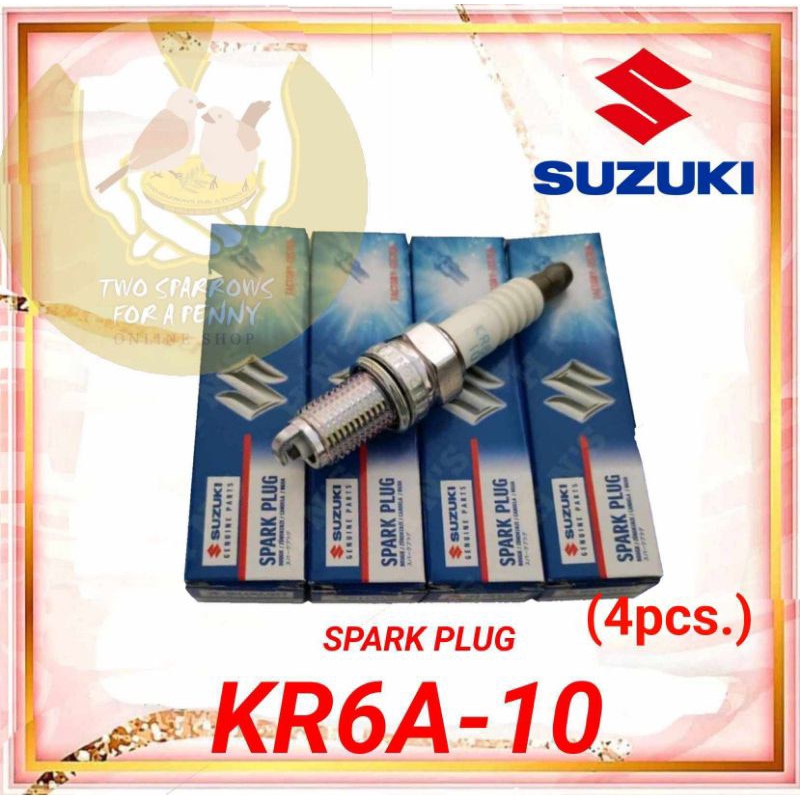 Suzuki Ertiga 1.5 Engine Spark Plug KR6A10 Sold per set (4pcs ...